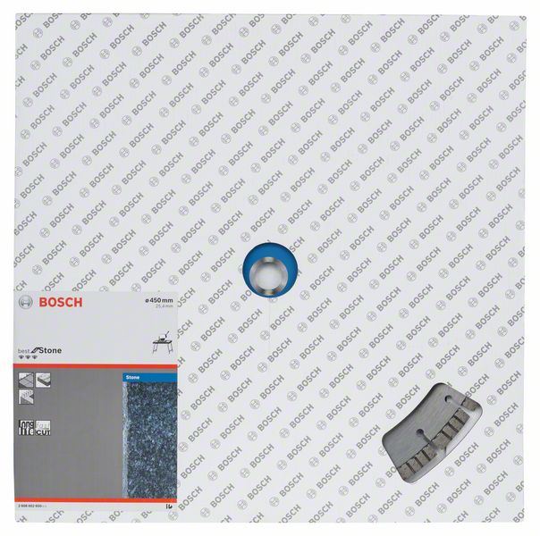 Dijamantska rezna ploča Best for Stone Bosch 2608602650, 450 x 25,40 x 3,8 x 12 mm