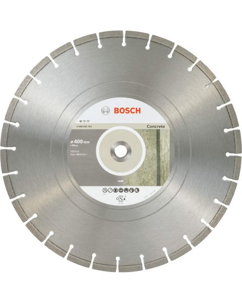 Bosch dijamantska rezna ploča za beton Standard for Concrete 400 x 20,00 x 3,2 x 10 mm - 2608603764