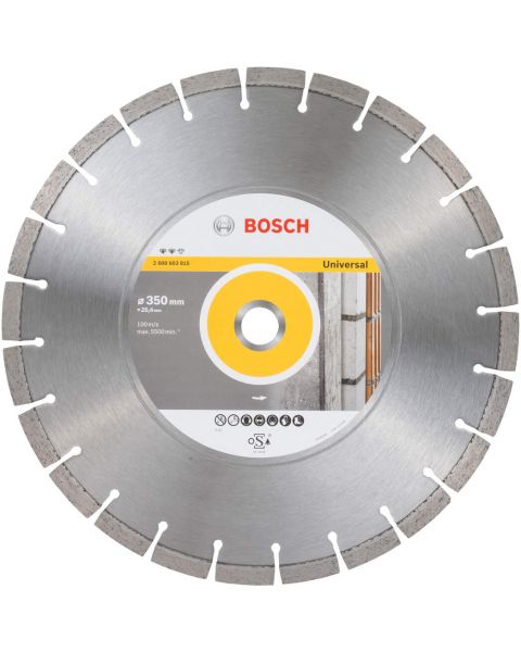 Bosch dijamantska rezna ploča Expert for Universal 350 x 25,40 x 3,2 x 12 mm - 2608603815