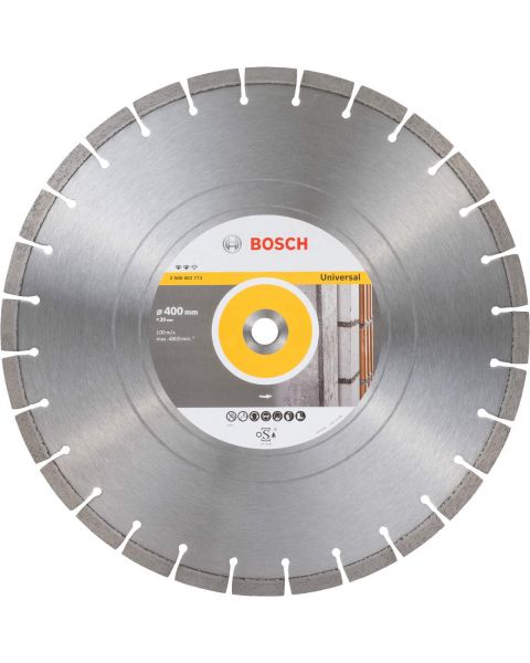 Bosch dijamantska rezna ploča Expert for Universal 400 x 20,00 x 3,2 x 12 mm - 2608603773