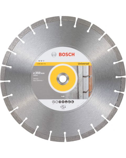 Bosch dijamantska rezna ploča Expert for Universal 350 x 20,00 x 3,2 x 12 mm - 2608603772