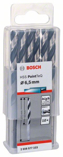 HSS spiralna burgija PointTeQ 6,5 mm Bosch 2608577233