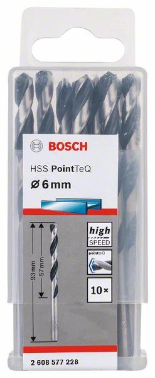 HSS spiralna burgija PointTeQ 6,0 mm Bosch 2608577228