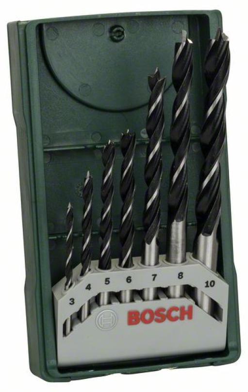 Bosch 2607019580, 7-delni Mini X-Line set burgija za drvo