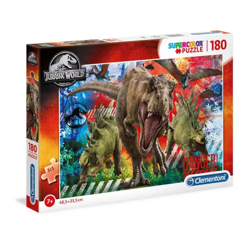 CLEMENTONI PUZZLE 180 JURASSIC WORLD (CL29106)