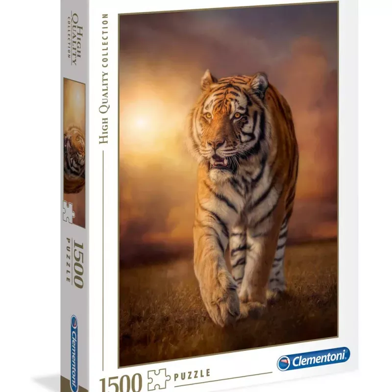 CLEMENTONI PUZZLE 1500 HQC TIGER (CL31806)