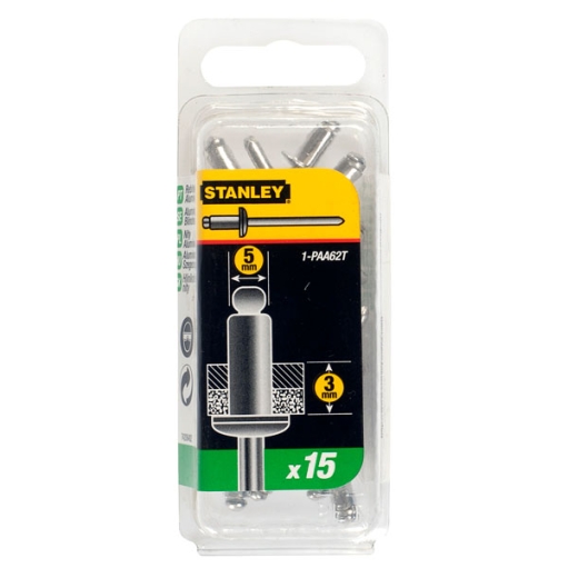 Stanley 1-PAA62T Aluminijumske nitne 5x3mm - 15kom