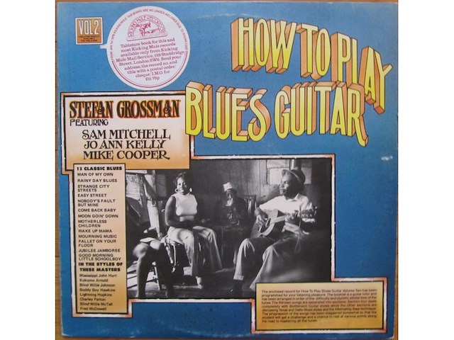Stefan Grossman - How to play blues guitar Vol. 2
