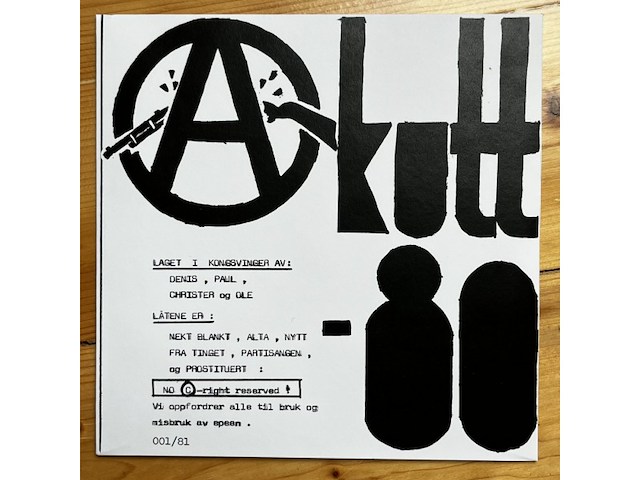 Akutt-80 – Akutt-80 7inch