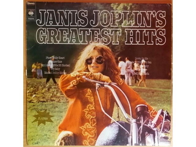 LP JANIS JOPLIN - Greatest Hits (1981) VG+