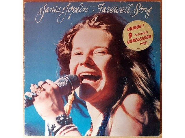 LP JANIS JOPLIN - Farewell Songs (1982) Holland