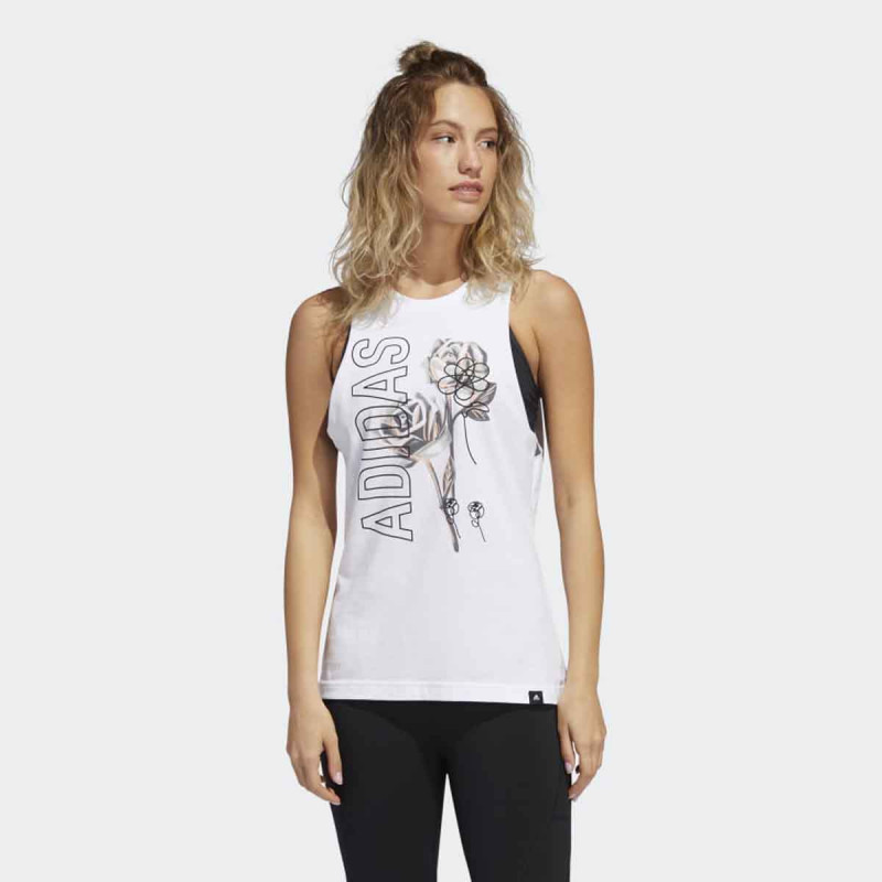 MAJICA ADIDAS FLORAL TANK W