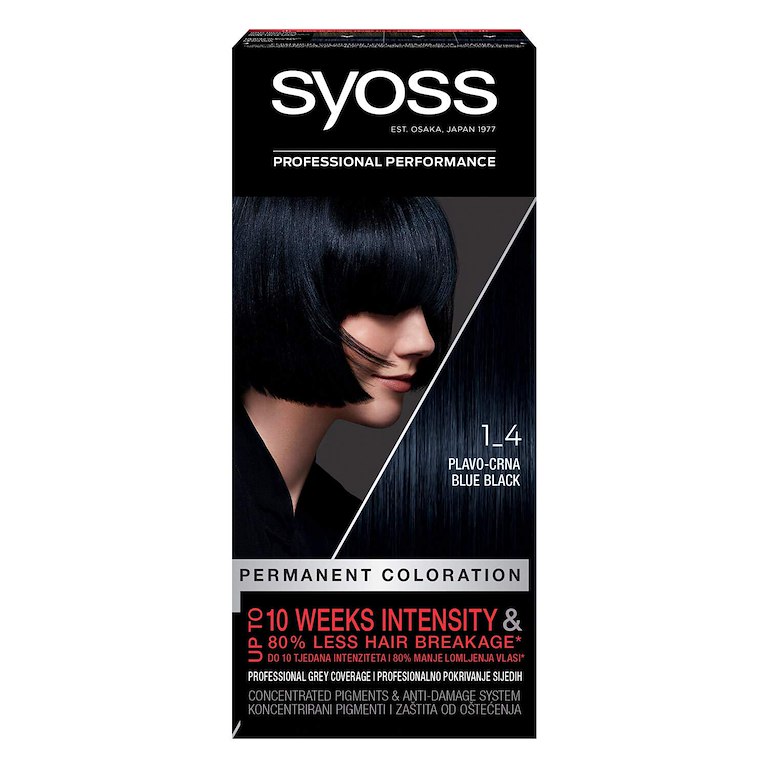Syoss blue black boja za kosu 1-4 Henkel