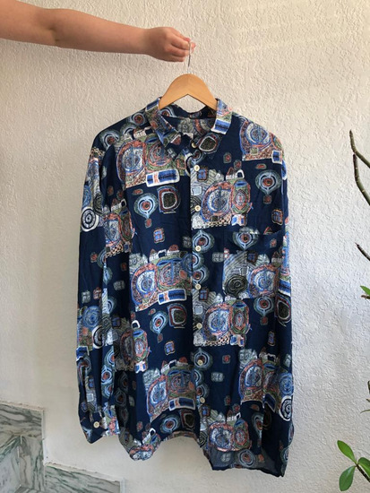 BERTO LUCCI 70s oversize kosulja