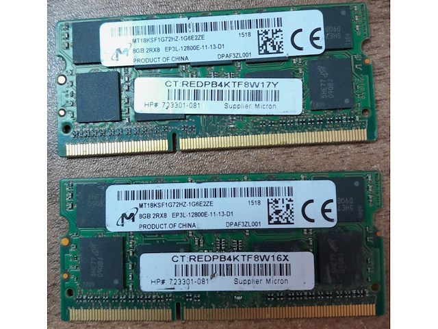 SODIMM DDR3 ECC 2x8 GB