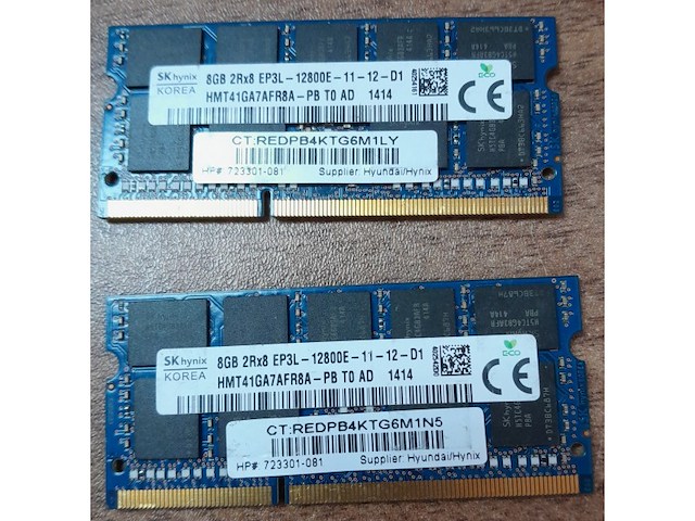 SODIMM DDR3 ECC 2x8 GB