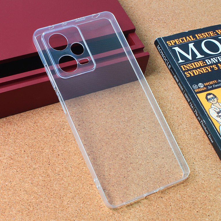 Maskica silikonska Ultra Thin za Xiaomi Redmi Note 12 Pro 5G (EU) transparent