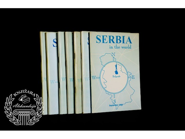 SERBIA IN THE WORLD KOMPLET 1 - 7