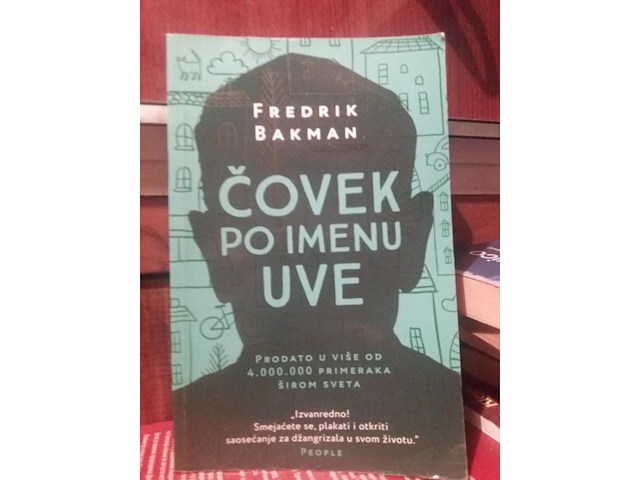 Frederik Bakman  COVEK PO IMENU UVE