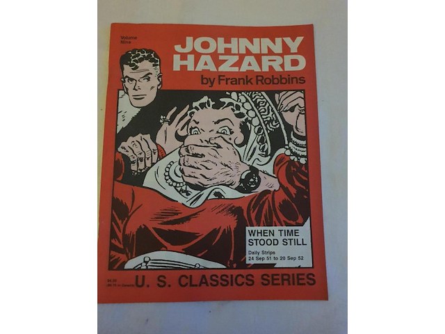 JOHNNY HAZARD 9 -  WHEN TIME STOOD STILL