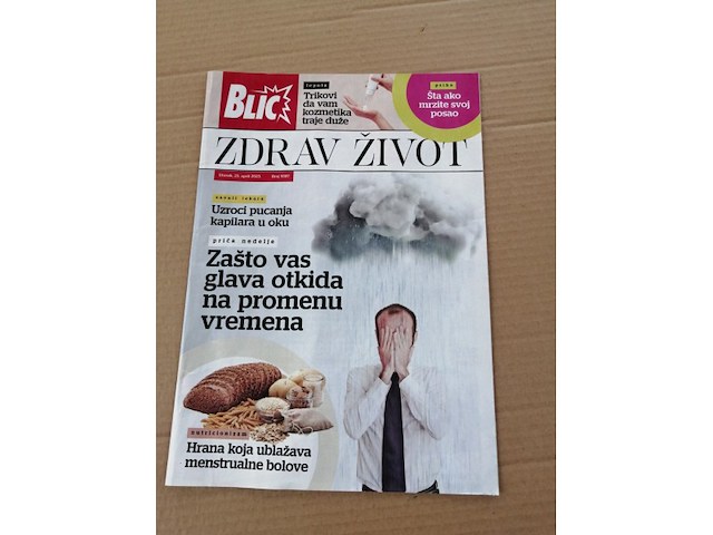 Blic Zdrav život br.9387