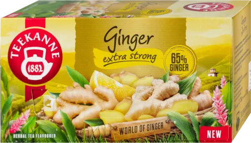 TEEKANNE
Ginger extra strong - čaj, 20 kom
Dodatak ishrani