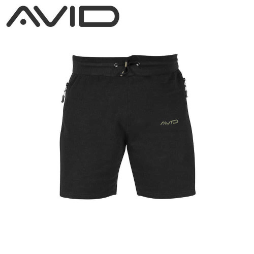 Avid Distortion Black Jogger Shorts
