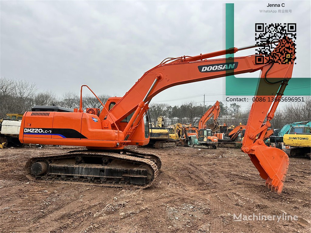 Doosan DH220 bager guseničar