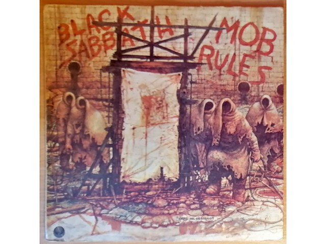 LP BLACK SABBATH - Mob Rules (1982) NM/VG+, odlična