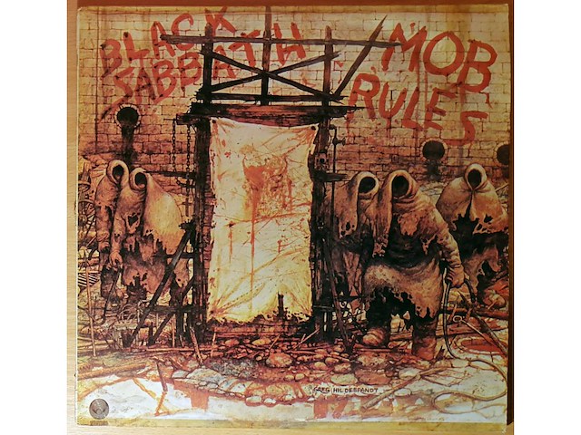 LP BLACK SABBATH - Mob Rules (1982) VG+/VG, veoma dobra