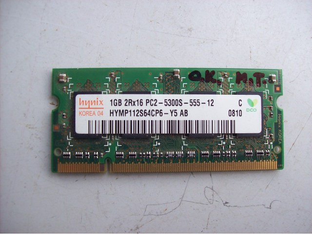 1 Gb ddr2 - 667Mhz(5300) hynix za laptop