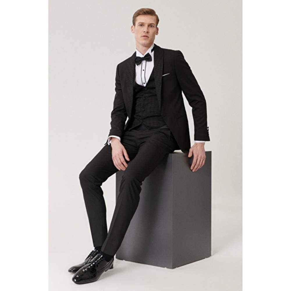 Extra Slim Fit Vest Tuxedo Tuxedo