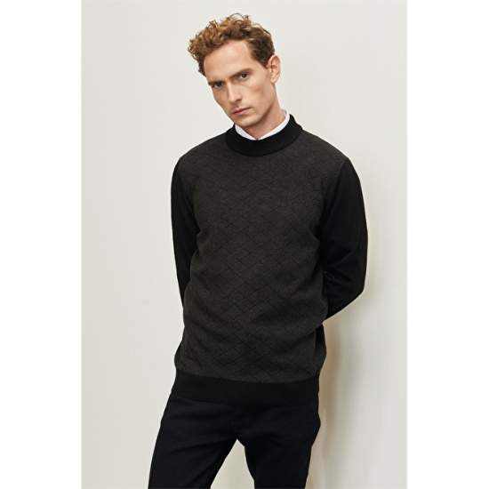 Standard Fit Normal Cut Half Turtleneck Knitwear