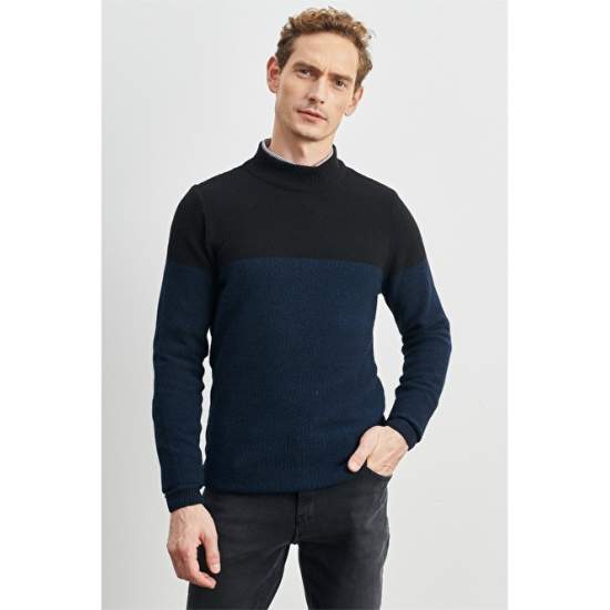 Recycle Standard Fit Half Turtleneck Knitwear