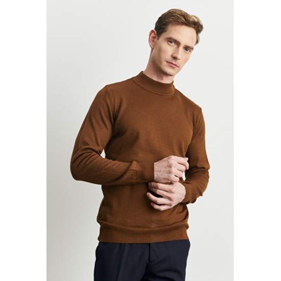 Standard Fit Half Turtleneck Wool Knitwear