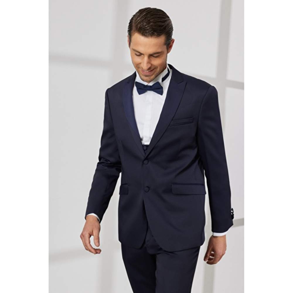 Slim Fit Dovetail Dobby Vest Tuxedo Suit