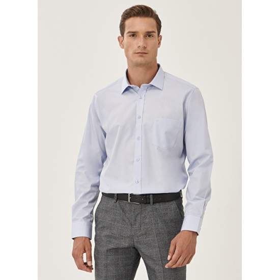 Easy-to-Iron Comfort Fit Classic Collar Shirt