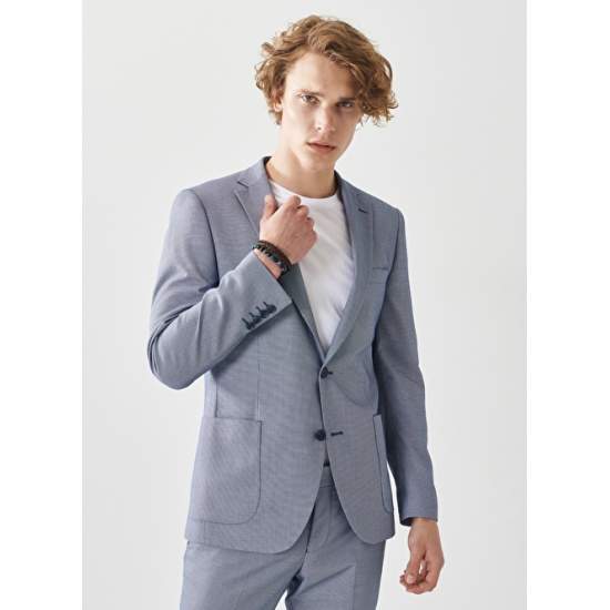 Extra Slim Fit Mono Collar Classic Suit