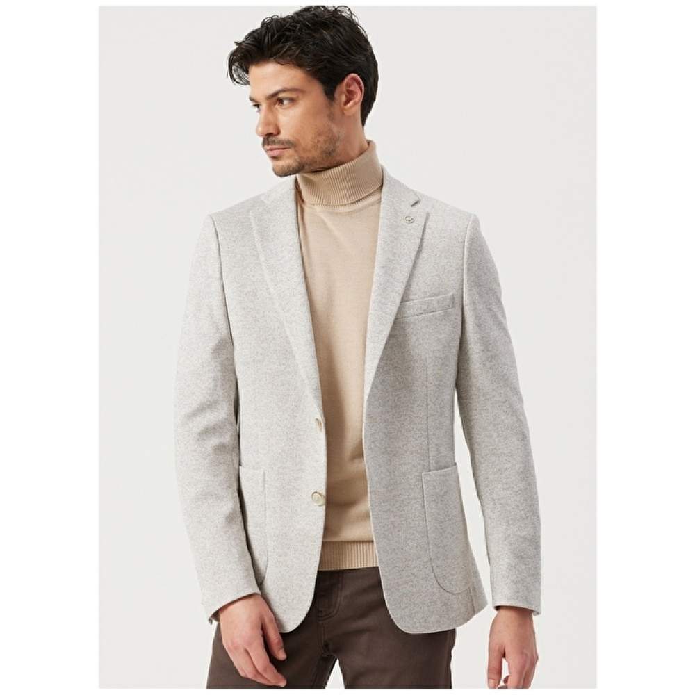 Altınyıldız Classics Beige Men's Jacket 4A0423200021