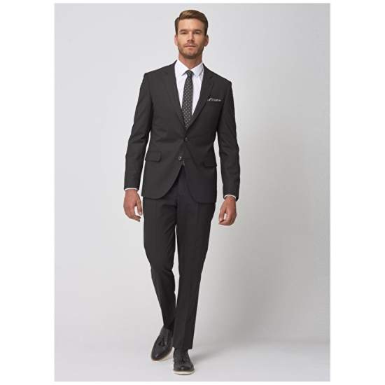 Altınyıldız Classics Black Men's Suit 4A3010000066