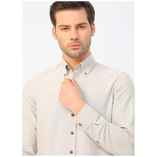 Altınyıldız Classic Beige Shirt