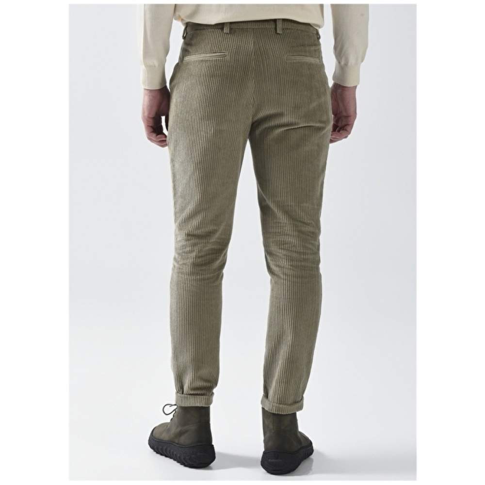 Factory Low Waist Slim Leg Mink Men's Chino Pants MONI