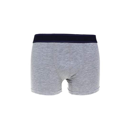 Factory Gray Melange Men's Boxer - TEKLİFABRİKA BOXER