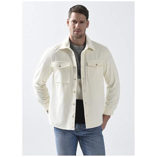 Factory TAKEO Ecru Men's Jacket