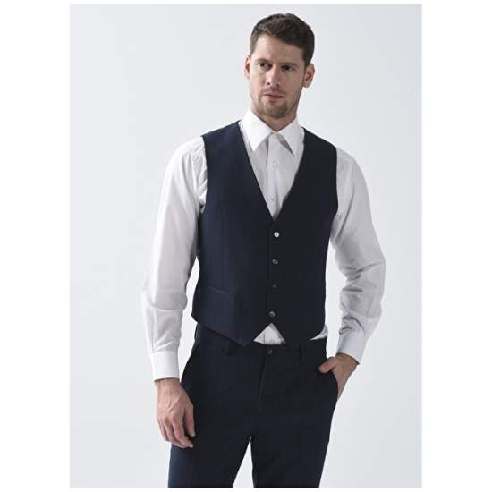 Factory Navy Blue Men's Suit