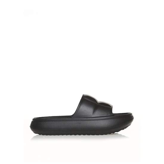 Factory Black Women's Beach Slippers TABEL