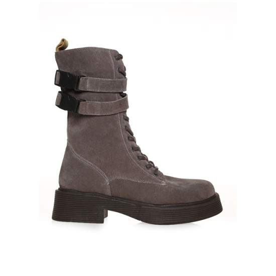 Factory Leather Mink Women's Boots ANAPOLIS