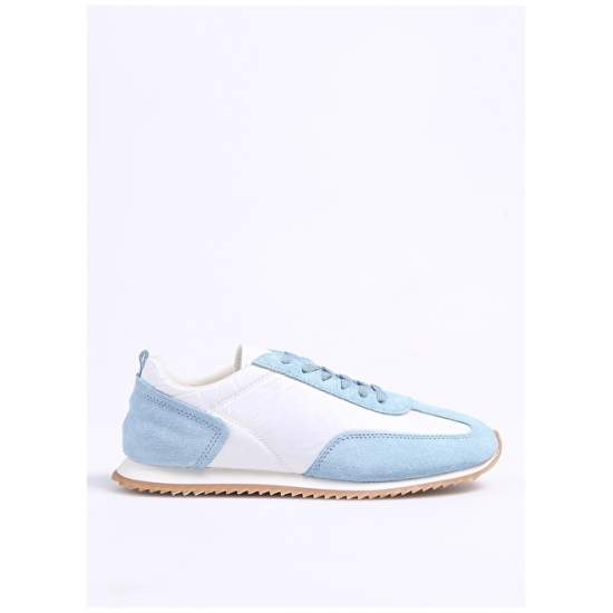 Factory White - Blue Women's Sneaker PORION