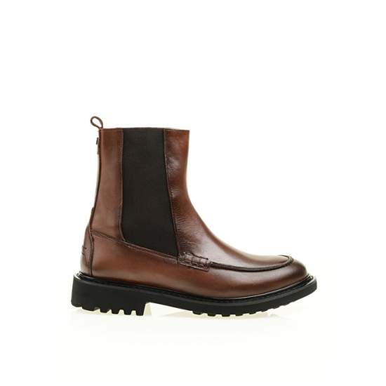 Factory Tan Men's Leather Boots