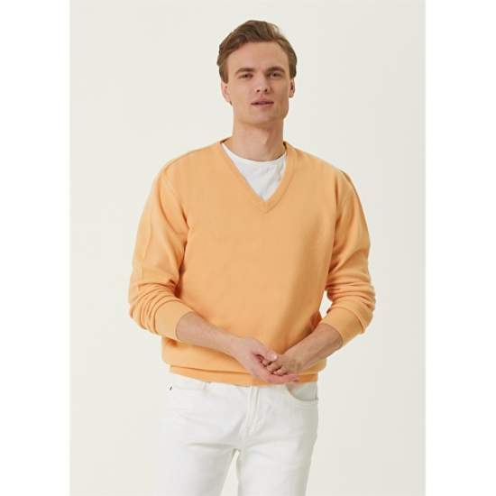 Men's Dark Yellow Sweater